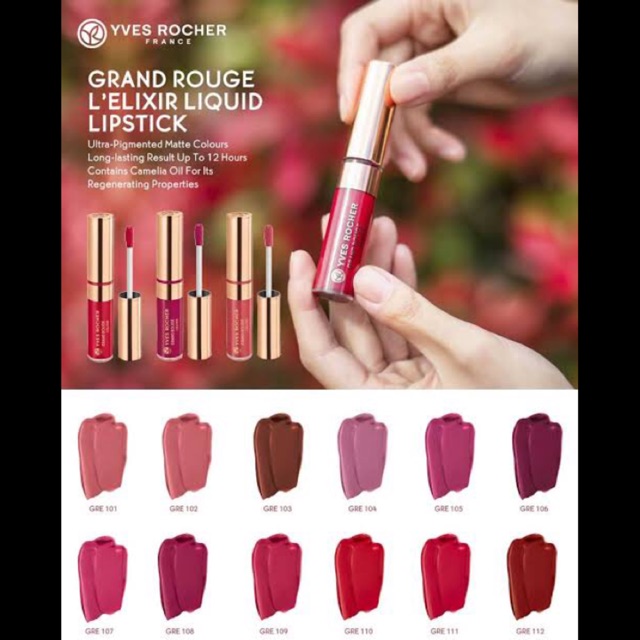 Jual Yves rocher grand rouge L’elixir 7ml | Shopee Indonesia