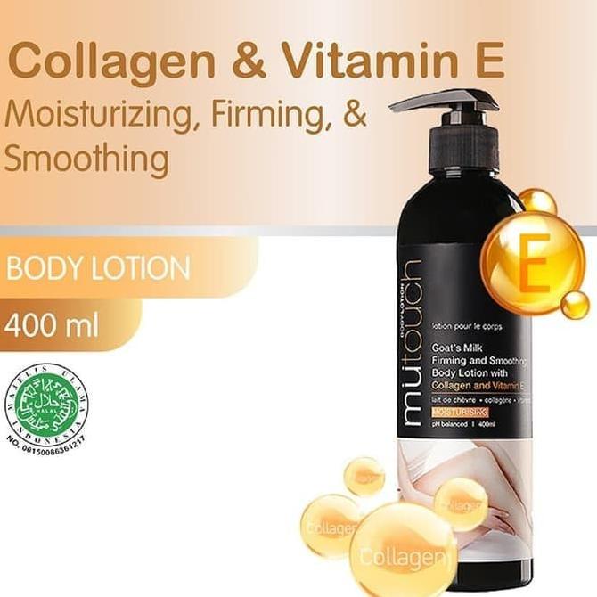 Jual Bergaransi Mutouch Goat'S Milk Body Lotion Collagen And Vit E ...