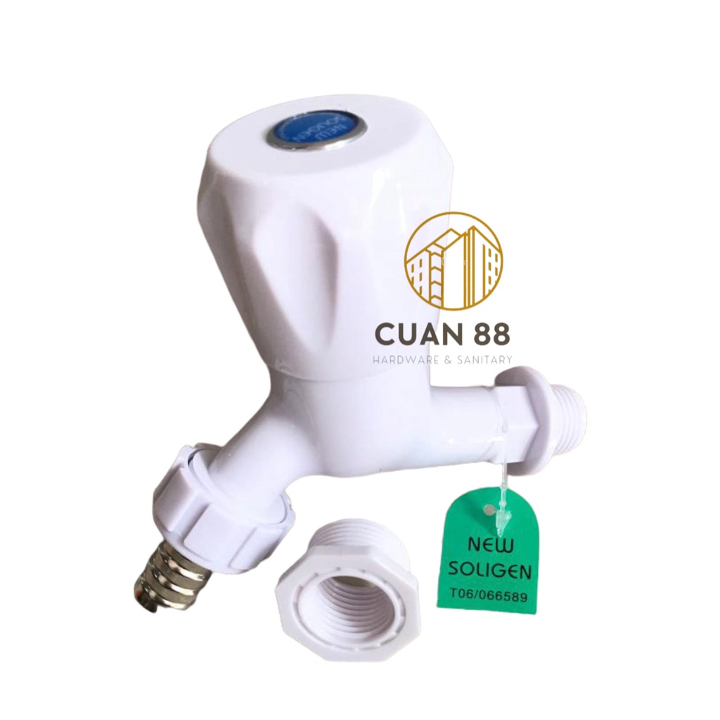 Jual Kran Air Soligen / Kran Baling Taman PVC - Chrome S4 | Shopee ...