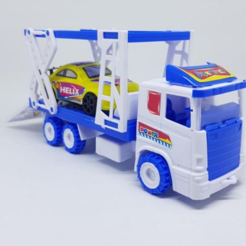 Jual MAINAN TRUCK CONTAINER SET / TRUCK MIKA / PENGANGKUT MOBIL ...