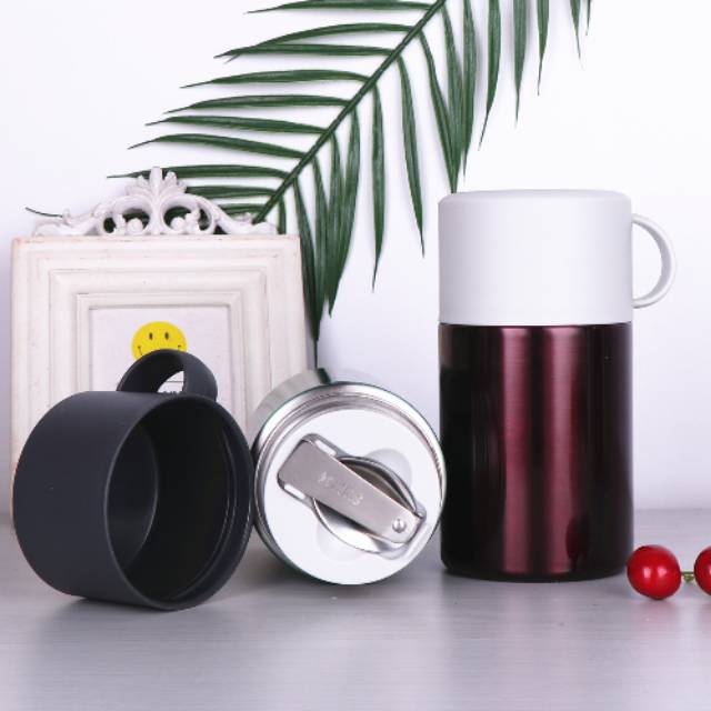 Jual Termos makan/kopi/bubur/mpasi size besar 550 ml multifungsi ...