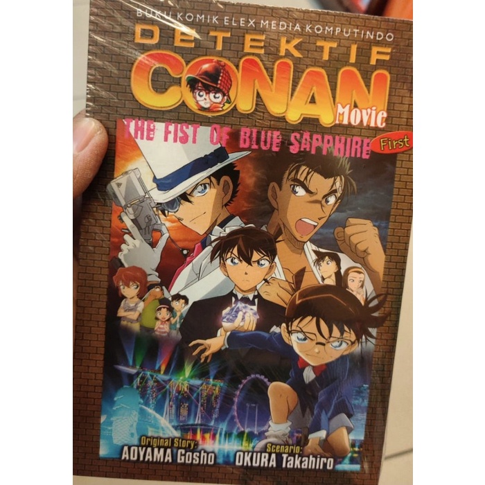 Jual buku komik detektif conan movie the fist of blue saphhire first editio | Shopee Indonesia
