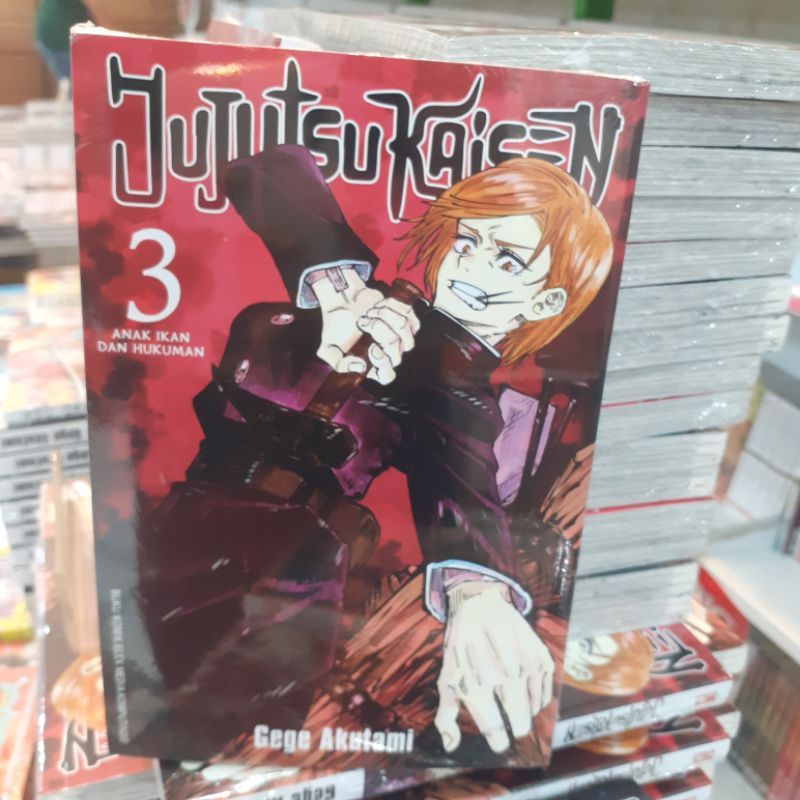 Jual READY STOK KOMIK JUJUTSU KAISEN VOLUME 3 OLRH GEGE AKUTAMI | Shopee Indonesia