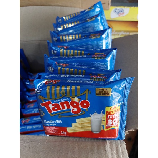 Jual TANGO VANILA VANILLA RENCENG ISI 10 SACHET X 16GR 16 GR ECERAN ...