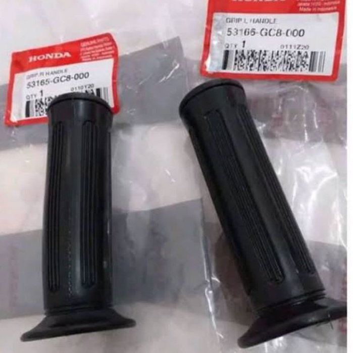 Jual 53166GC8000 & 53165GC8000 sarung stang handgrip/ handfat honda ...
