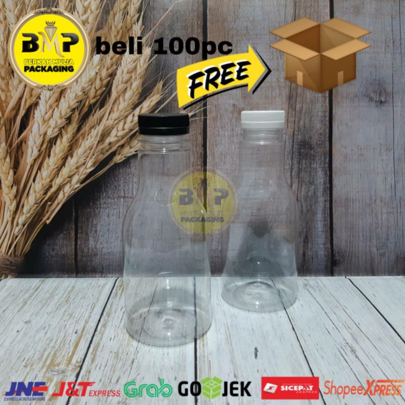 Jual Botol Pir 250ml Botol Pear 250ml Botol Plastik 250ml / Botol Susu ...