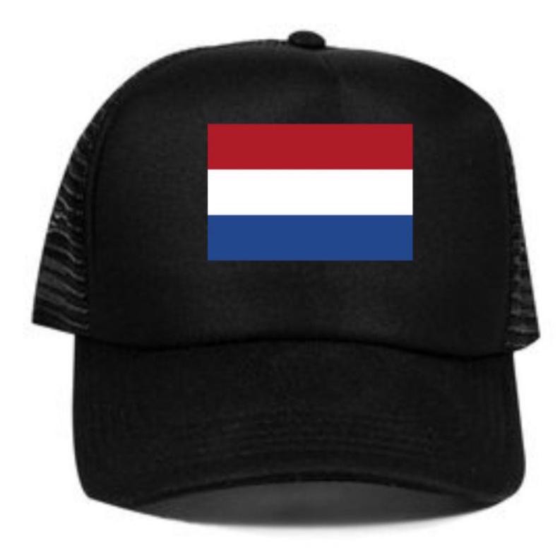 Jual EDISI EURO Topi Jaring Custom / Topi Trucker Jaring Custom BENDERA ...