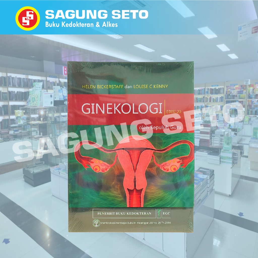 Jual BUKU GINEKOLOGI EDISI 20 OLEH SEPULUH GURU HELEN BICKERSTAFF ...