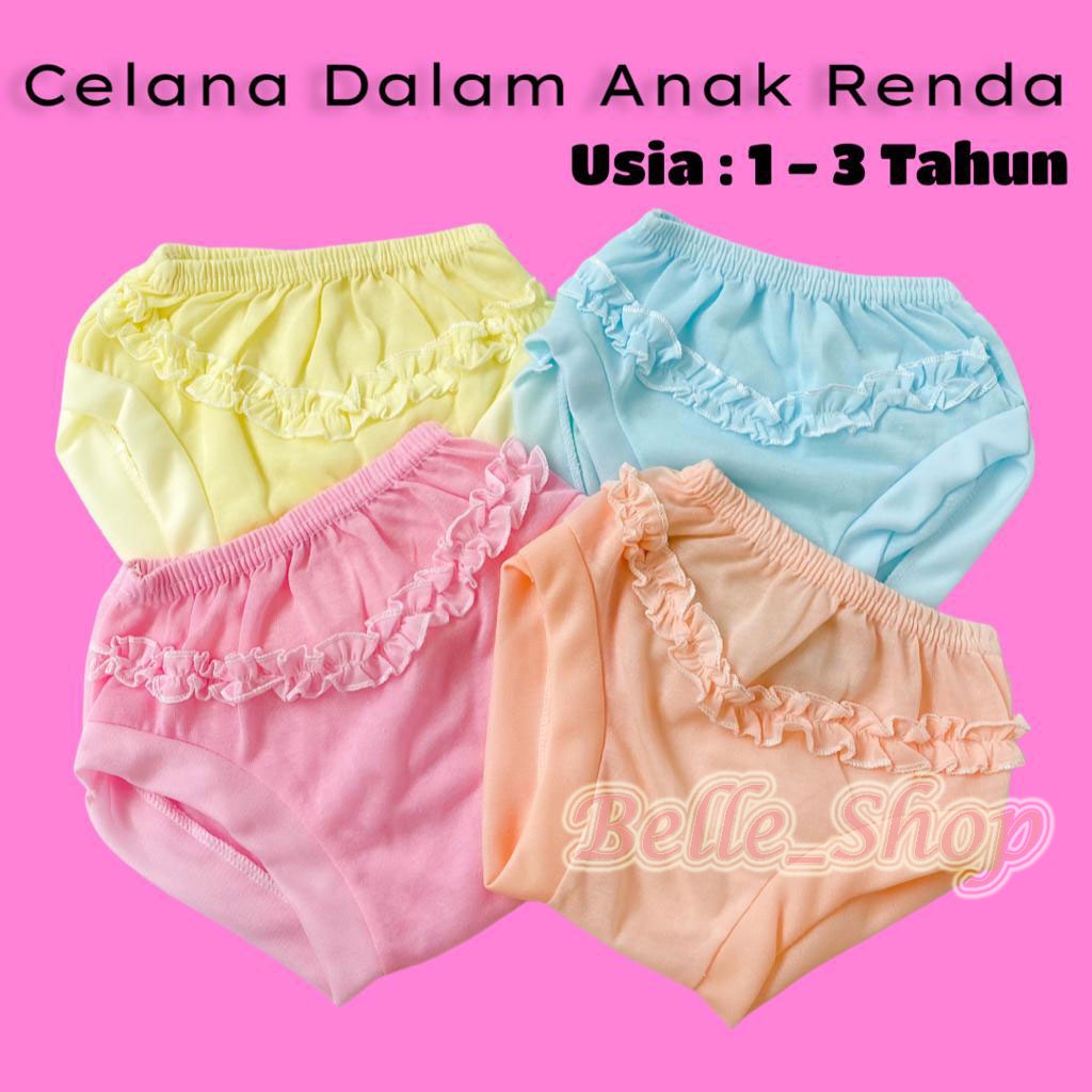 Jual Celana Dalam Anak Perempuan Renda Lucu Cd Anak Murah | Shopee ...