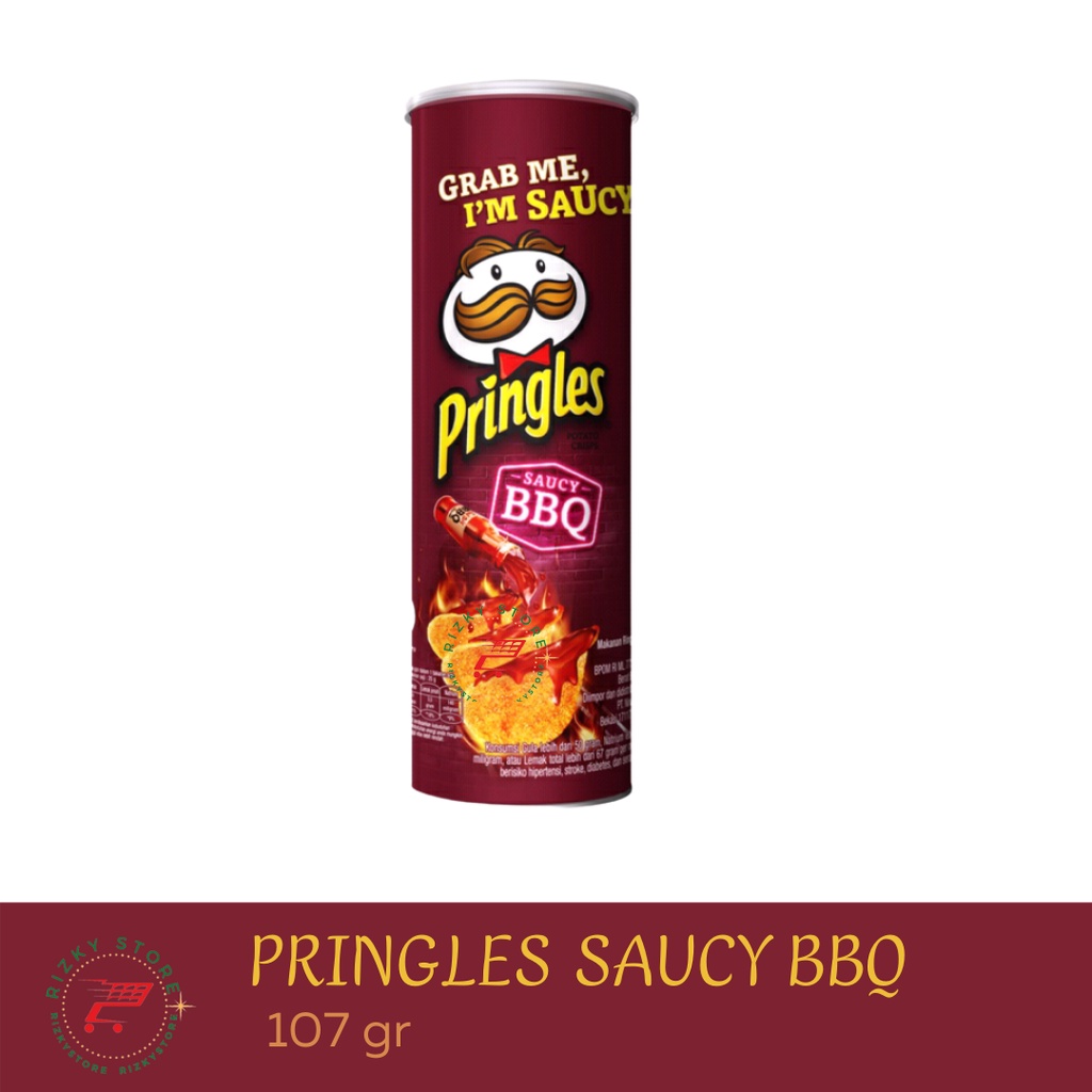 Jual Pringles Potato Crisps 102 gr / keripik kentang | Shopee Indonesia