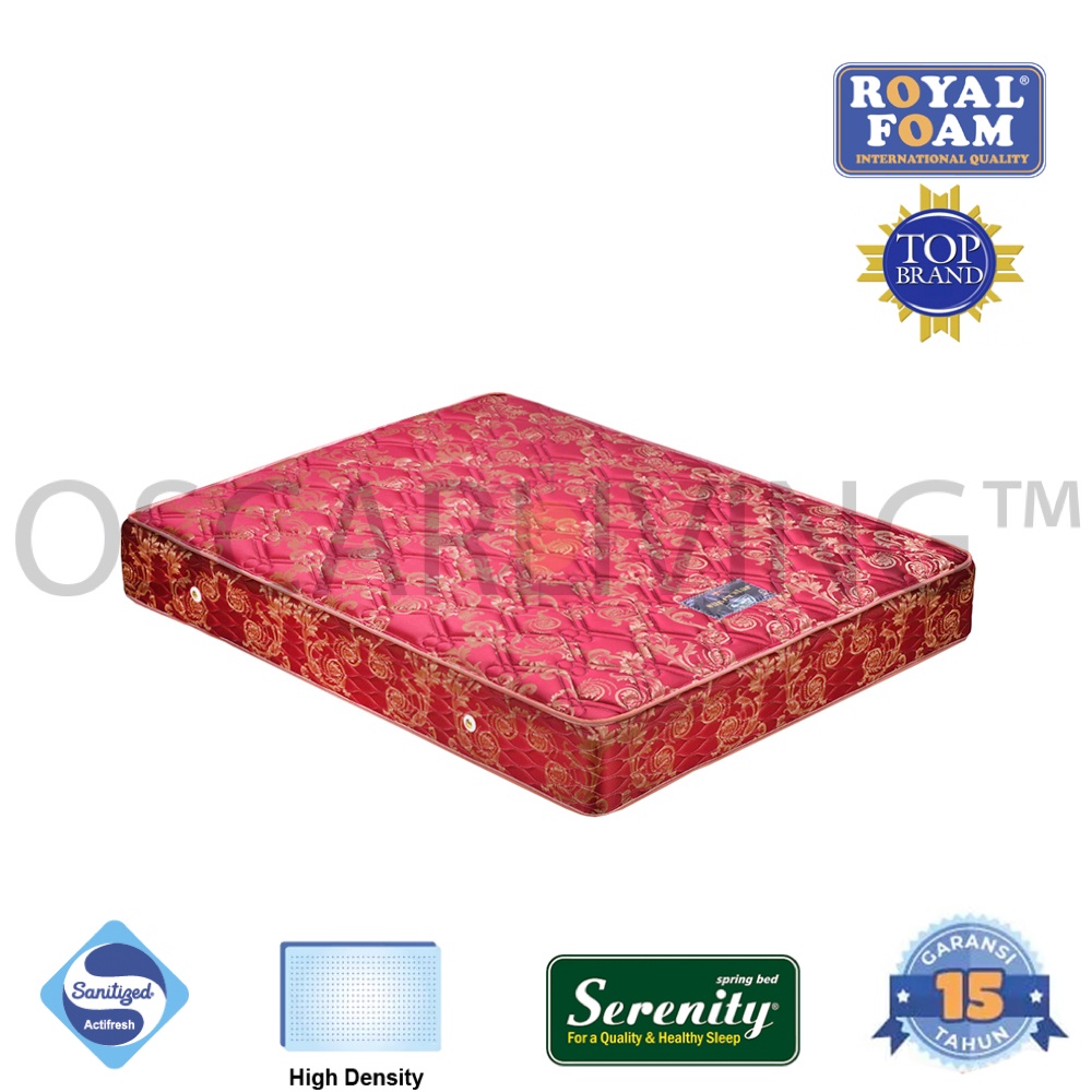 Jual Kasur Springbed Elite Serenity Superstar Tebal 26cm Merah Kasur