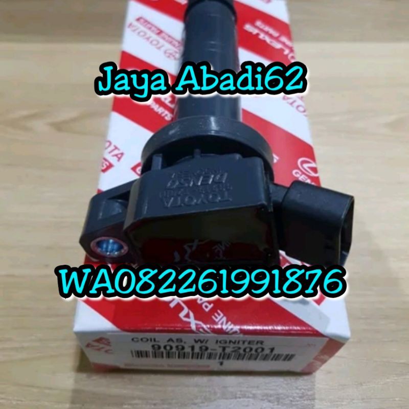 Jual Ignition Coil Toyota Innova-Fortuner 1TR Original 90919-T2001 ...