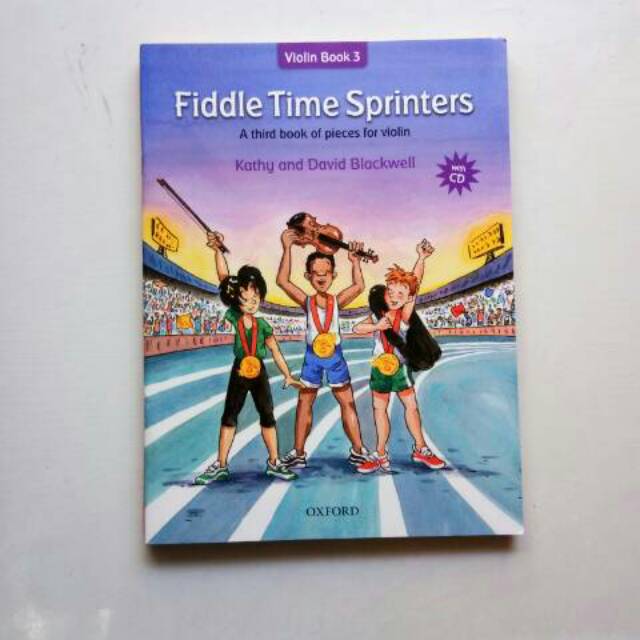 Jual Buku biola Fiddle Time Sprinters with CD violin book | Shopee ...