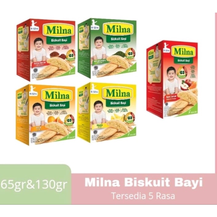 Jual MILNA BISKUIT BAYI RUSK 130 GR ,MILNA BISKUIT BAYI 6+ 110 G,MILNA ...