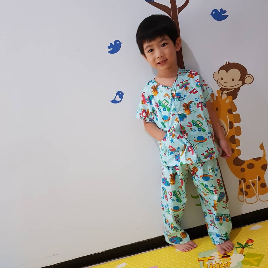 Jual KIDS - Dino & Robot Series Pajamas | Shopee Indonesia