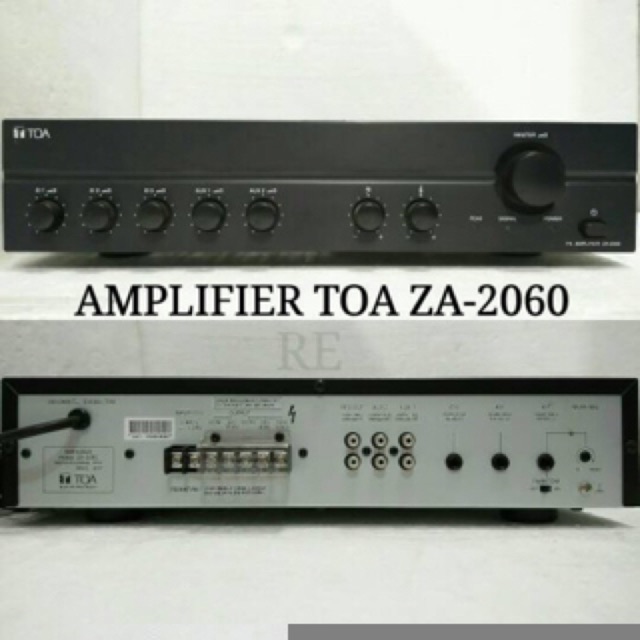 Jual Amplifier TOA ZA-2060 60 watt | Shopee Indonesia
