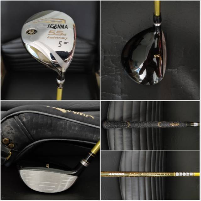 Jual Stik Golf Fairway Wood 5 Honma 55th Anniversary 3Star Limited ...