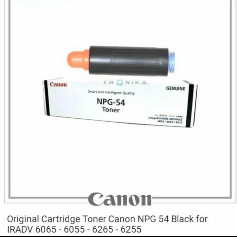 Jual TONER CANON NPG-54 BLACK ORIGINAL | Shopee Indonesia