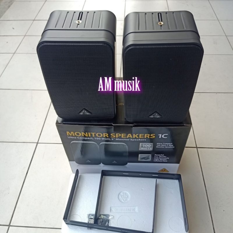 Jual SPEAKER MONITOR BEHRINGER 1C BK SEPASANG ORIGINAL | Shopee Indonesia