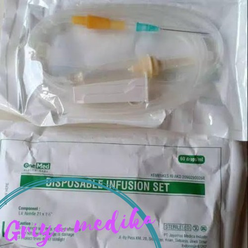 Jual Infus Set Anak / Selang Infus / Alat infus / Infusion Set | Shopee ...