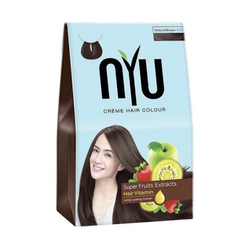 Jual Nyu Creme Hair Colour Box / Pewarna Rambut / Semir Rambut ...