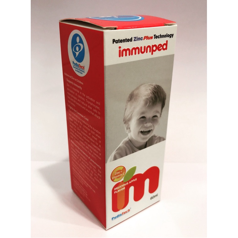 Jual IMMUNPED 60ml - Vitamin C and Zinc Import Singapore | Shopee Indonesia