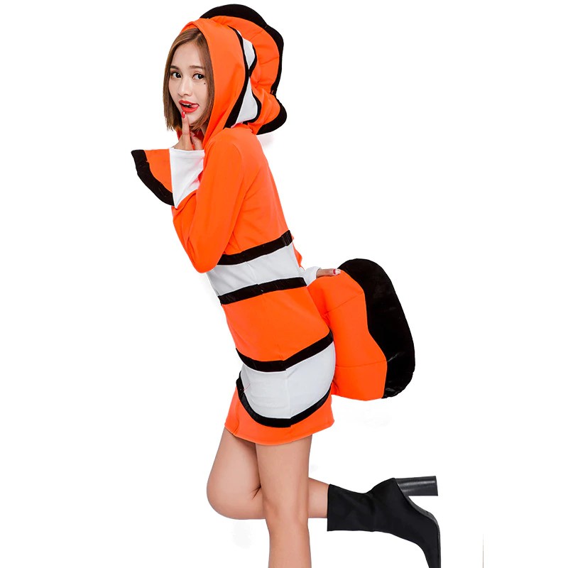 Jual Anime Finding Nemo Kostum Wanita Dewasa Peran Nemo Cosplay ...