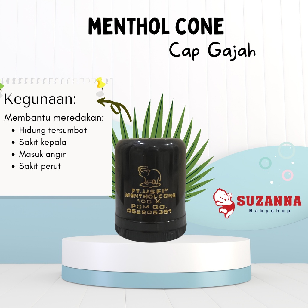 Jual Usfi Menthol Cone Cap Gajah | Shopee Indonesia