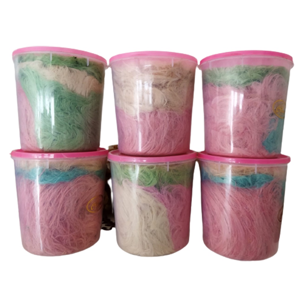 Jual RAMBUT NENEK /ARUM MANIS Toples 3 Warna - Resep Grandma 500gr ...