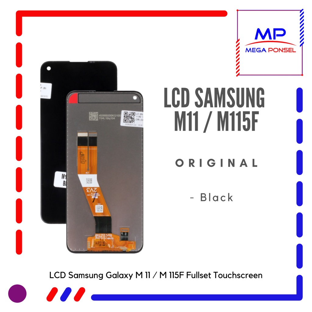 Jual LCD Samsung M11 M115F Fullset Touchscreen - Mega Ponsel Bandung ...