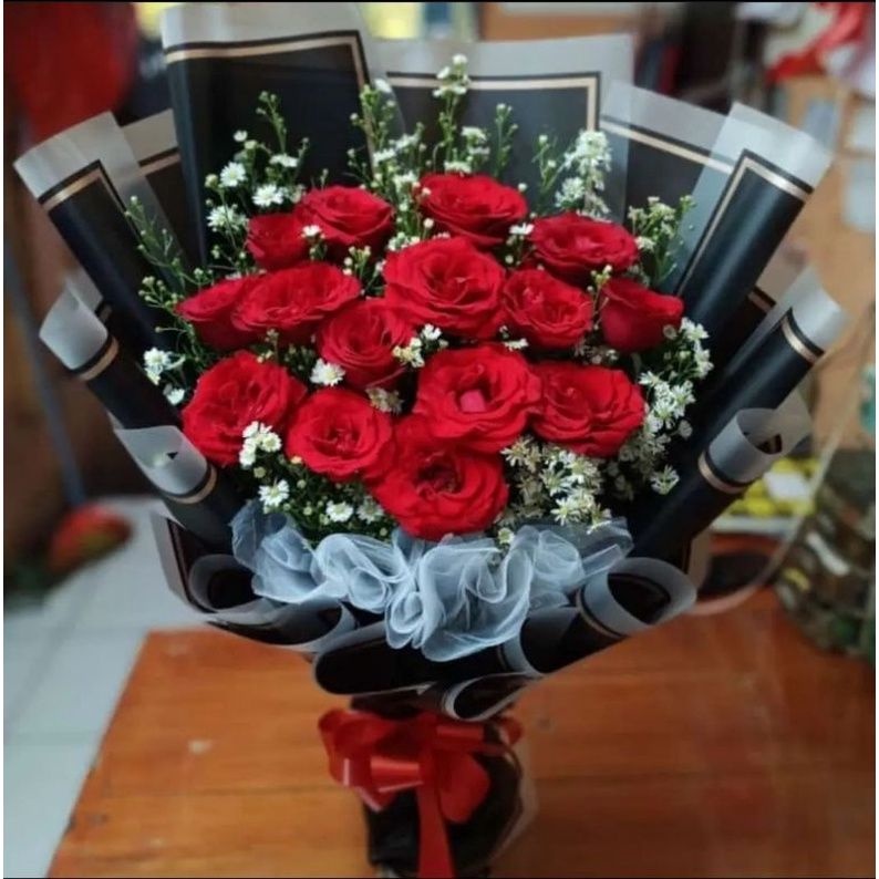 Jual Buket bunga segar, buket bunga mawar, buket bunga hadiah wisuda ...