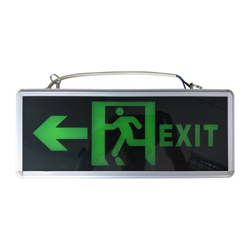 Jual LAMPU exit led/lampu petunjuk darurat emergency exit lam 2sisi ...