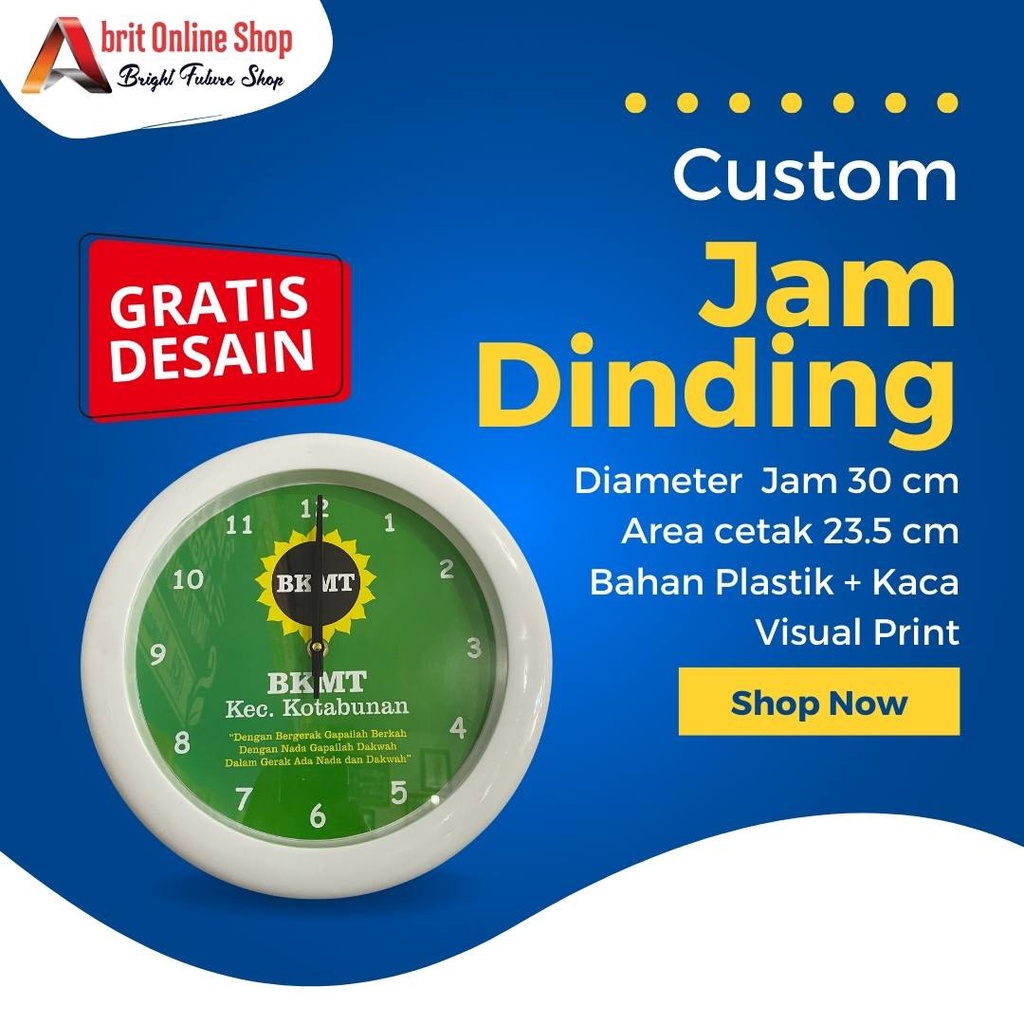 Jual JAM DINDING CUSTOM SOUVENIR | JAM DINDING CUSTOM FOTO | JAM CUSTOM ...