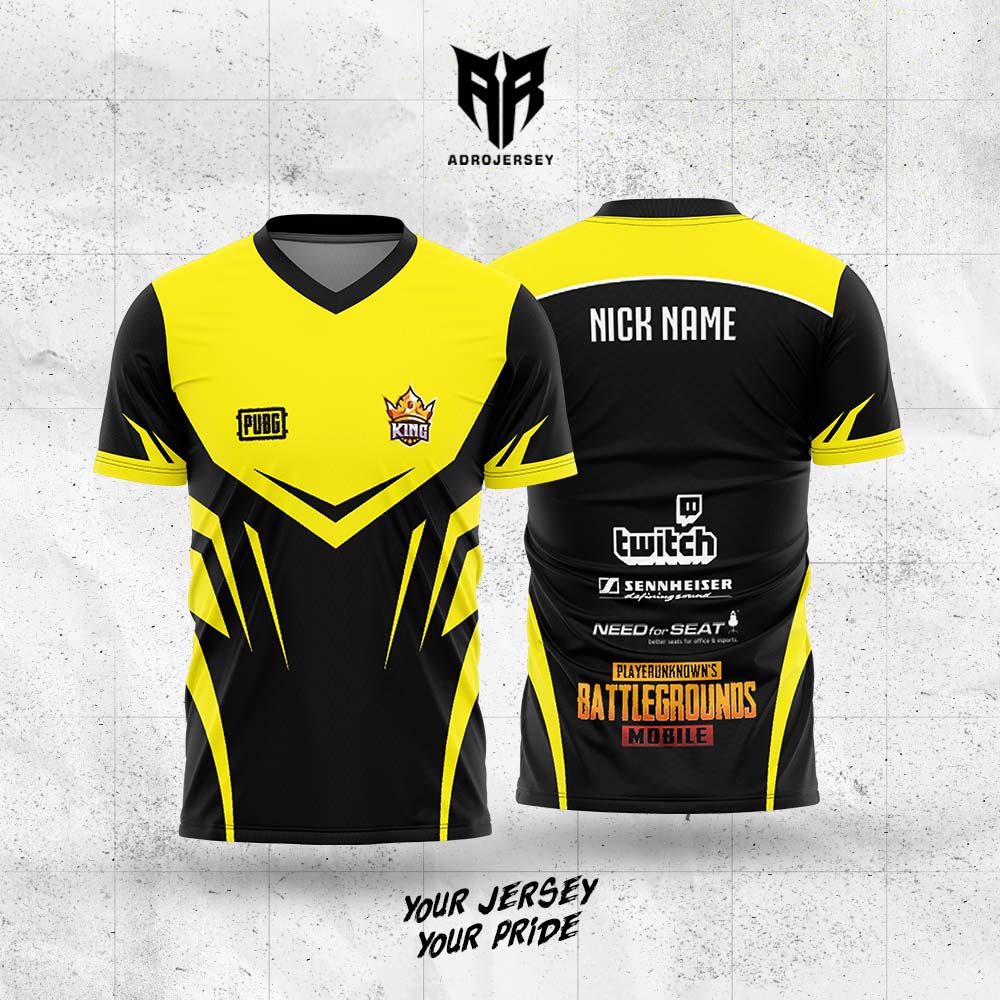 Jual Kaos Jersey Gaming Esport custom squad Free Desain Logo Sponsor dan Nickname | Shopee Indonesia