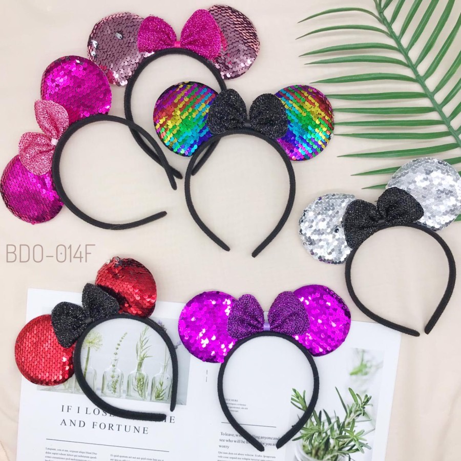 Jual BANDO MICKEY MOUSE / BANDO AKSESORIS RAMBUT PITA MIKI TIKUS Desain ...