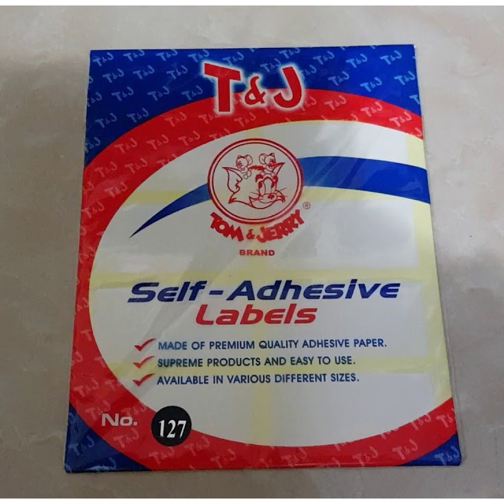 Jual Label T&J No 99 103 107 109 112 121 123 127 / Sticker Labels Undangan Tom&Jerry | Shopee ...
