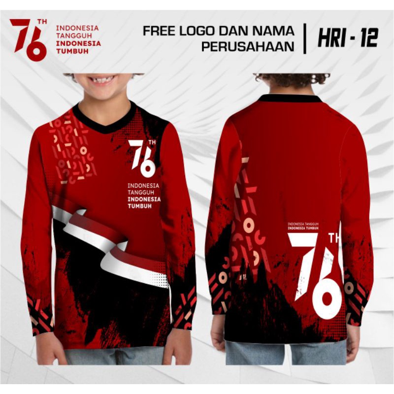 Jual jersey anak hut ri 76 baju kaos kemerdekaan Indonesia kaos anak ... Jual jersey anak hut ri 76 baju kaos kemerdekaan Indonesia kaos anak ...