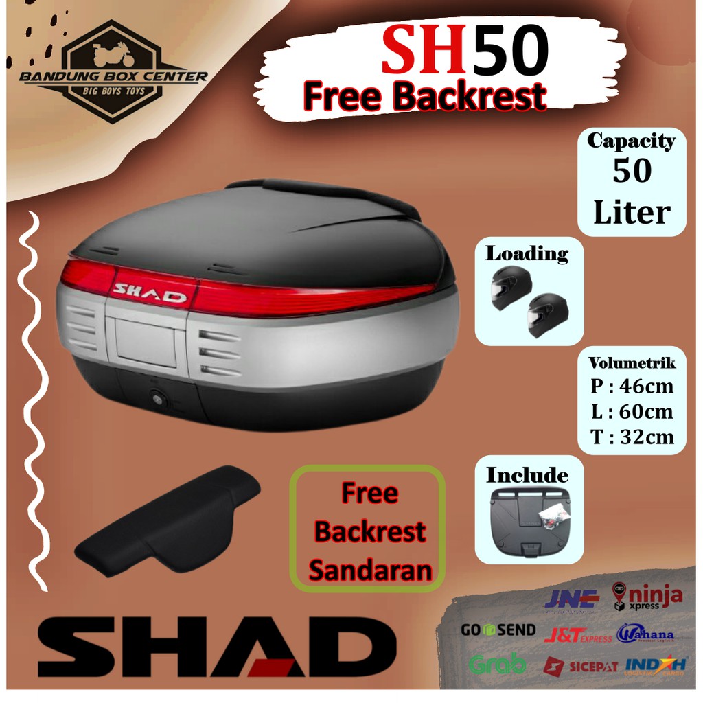 Jual Box Motor Box Touring Box Shad SH50 Limited Edition Box Shad SH 50 ...
