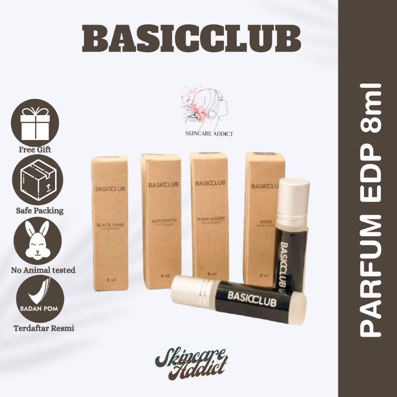 Jual BASICCLUB PARFUM 8ml | Shopee Indonesia