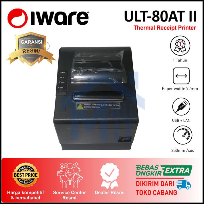 Jual Printer Kasir Thermal 80Mm Ultron Ult-80At Ii 80Atii Ult80 Lan Usb ...