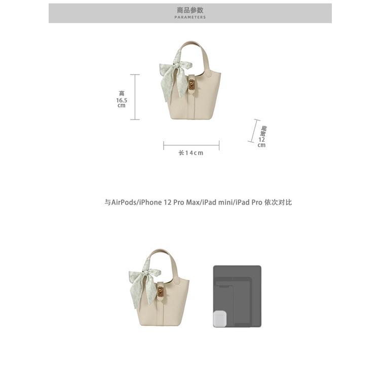 Jual CHIO'2ND - handbag white with scraft | Shopee Indonesia