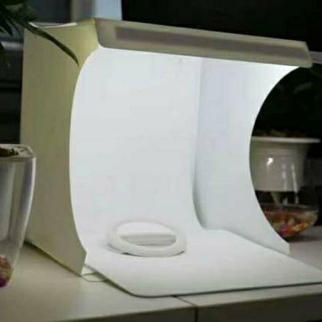 Jual Mini Photo Studio Product Kit dengan LED dan Background Warna ...