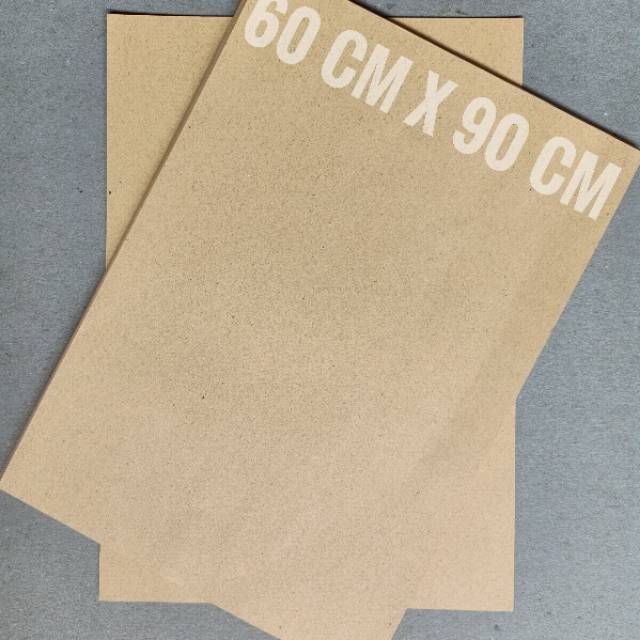 Jual (25 Lembar ) Kertas Samson / Kertas Kraft / Kertas Pembungkus 80 ...