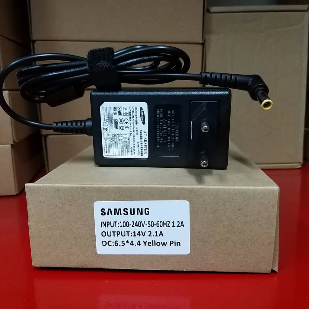 Jual Adaptor Monitor Samsung Original S19D300HY 14V-1.07A | Shopee ...