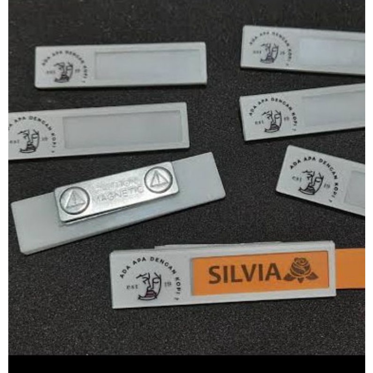 Jual Name Tag Reusable | Shopee Indonesia