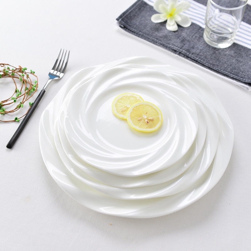 Jual Rose Series plate- Piring Ceramic cantik , Piring dinning, warna ...