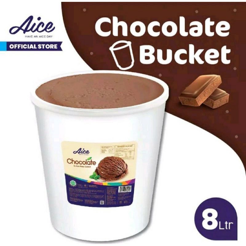 Jual Aice coklat ember ( 8 liter ) | Shopee Indonesia
