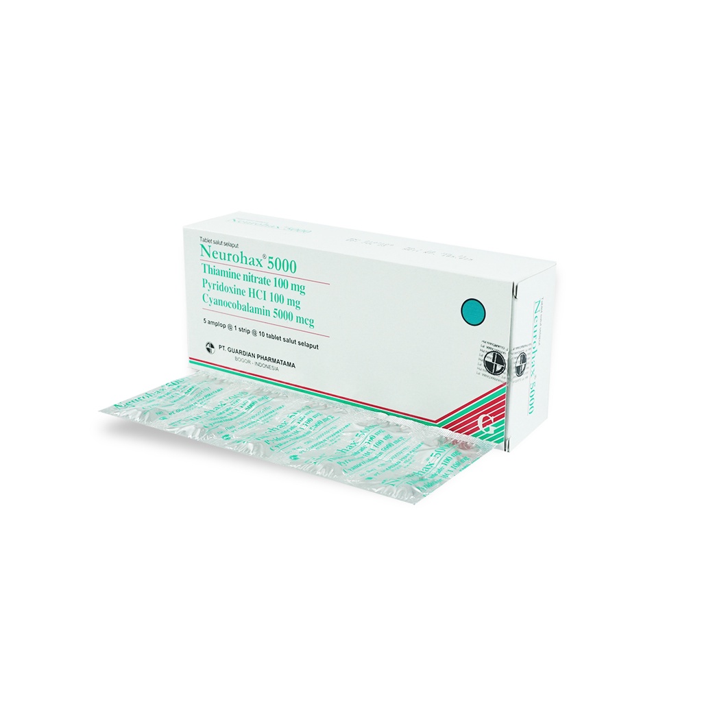 Jual Neurohax 5000 10 Tablet (Suplemen) | Shopee Indonesia
