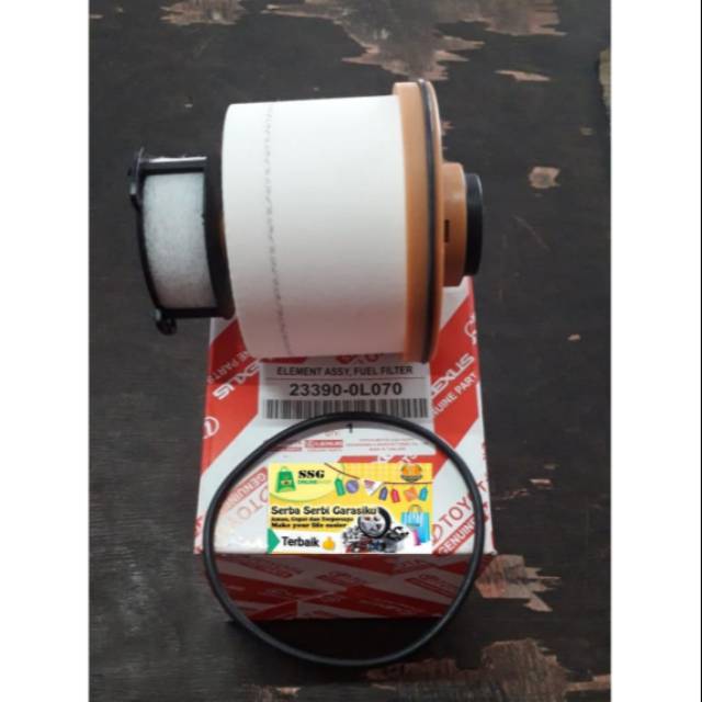 Jual Filter solar Innova Reborn Venturer Fortuner Vrz Hilux Revo Diesel ...