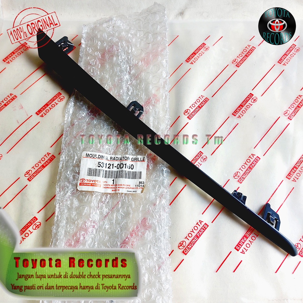 Jual Toyota Moulding Radiator Grille Yaris 2013-2018 Original Genuine ...